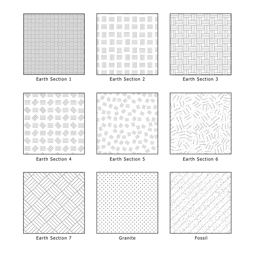Illustrator Pattern Library - Earth and Soil Patterns Illustrator Pattern Library - Earth and Soil Patterns