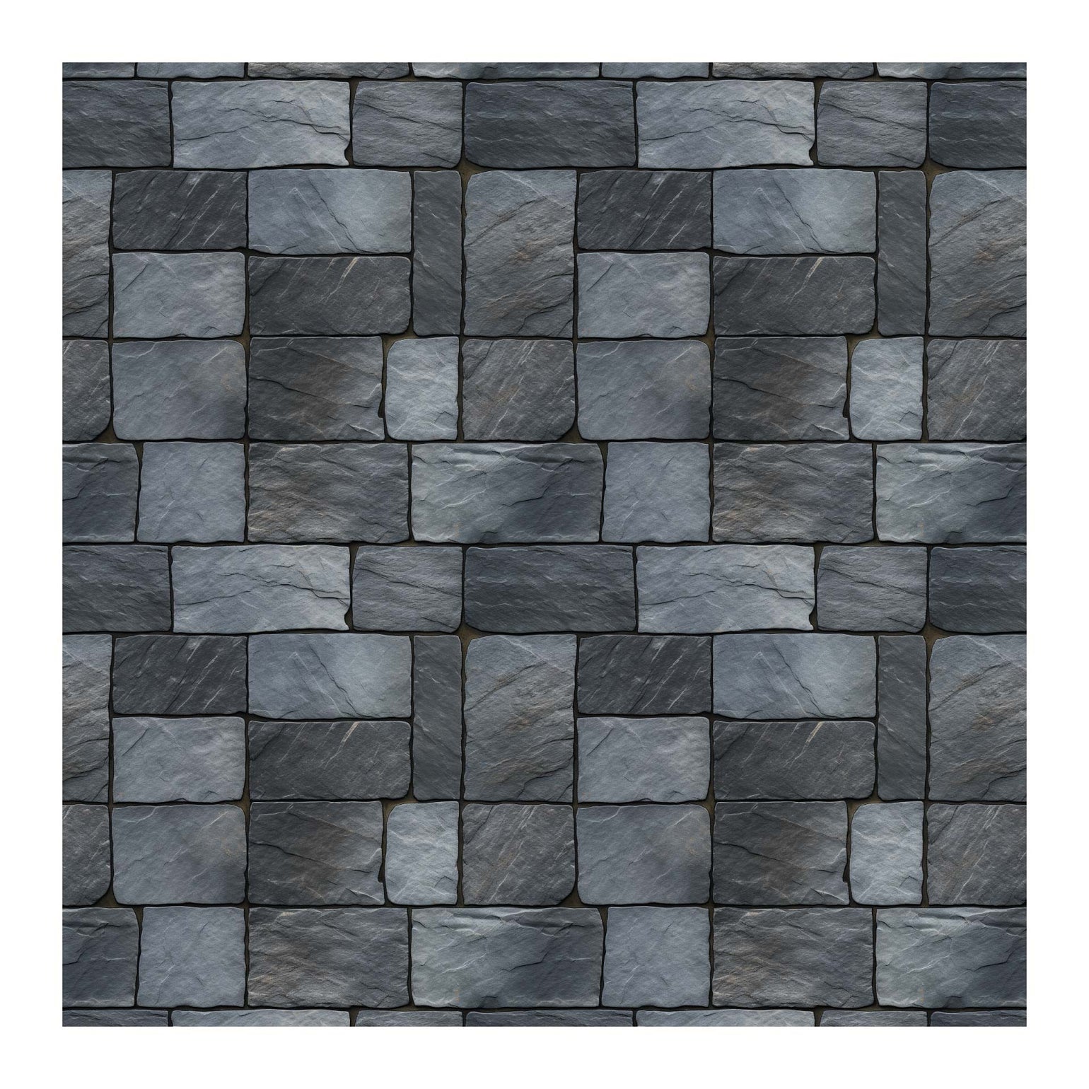 Pattern Library - Seamless Slate Stone Textures | Post Digital Architecture