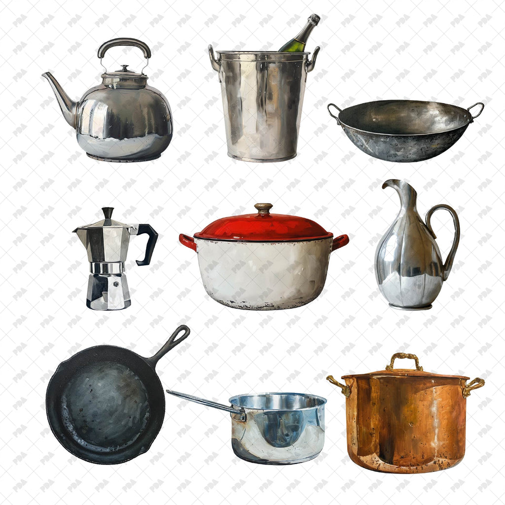 PNG Post Digital Kitchenware Set