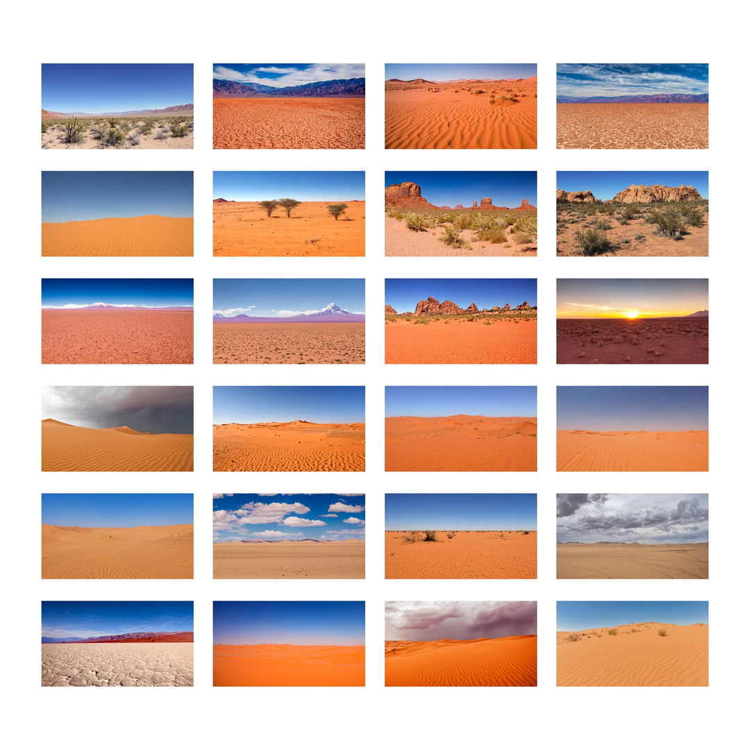 Desert Backgrounds Set | Post Digital Architecture