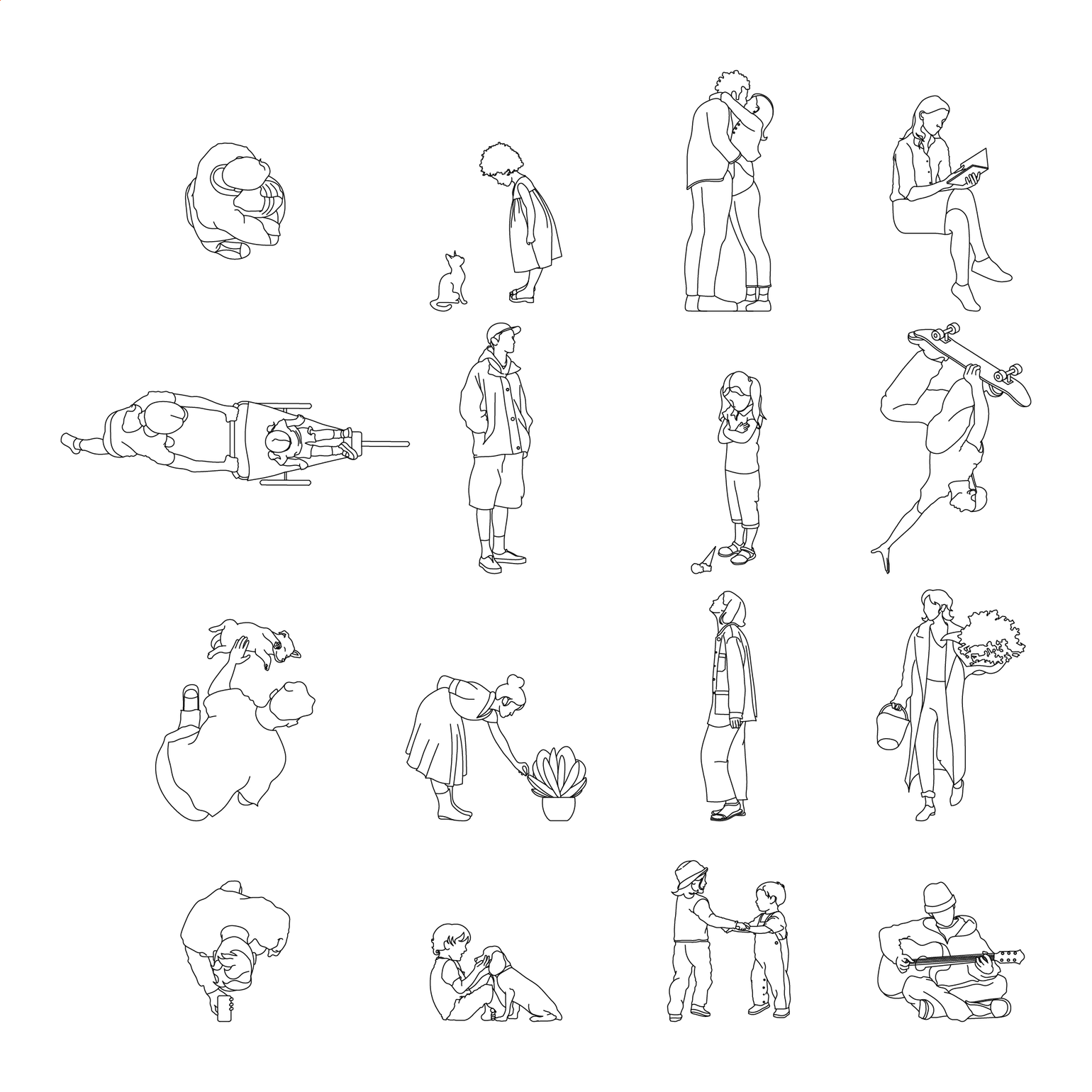 Shop CAD Characters at Post Digital Architecture | Post Digital ...