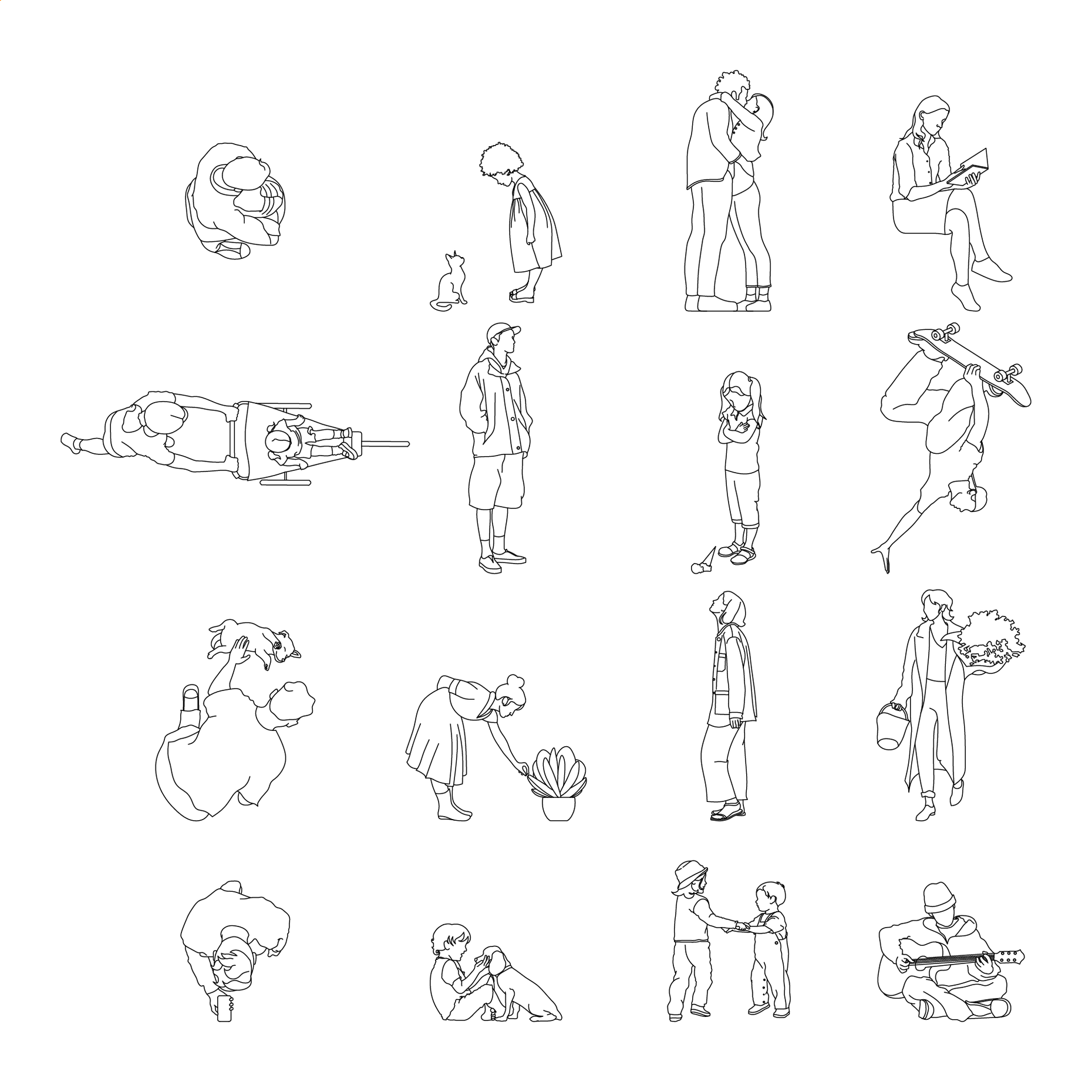 Shop CAD Characters at Post Digital Architecture | Post Digital ...