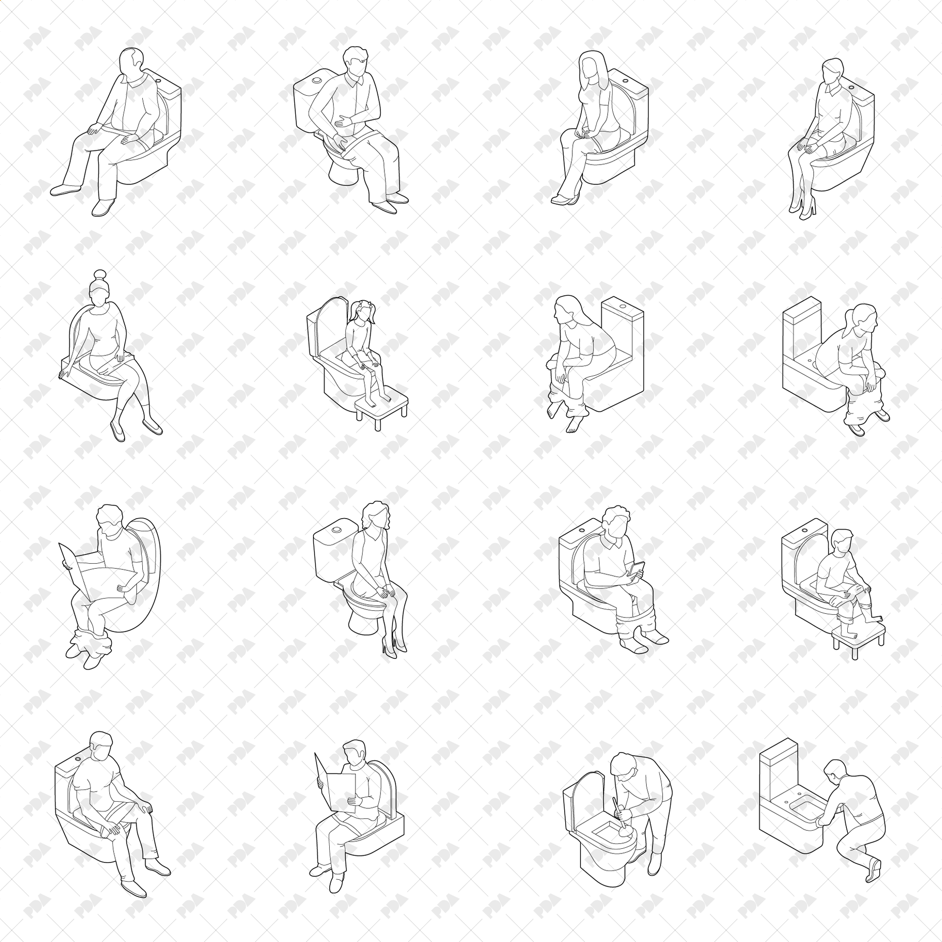 Vector Isometric Sets & Architectural Resources
