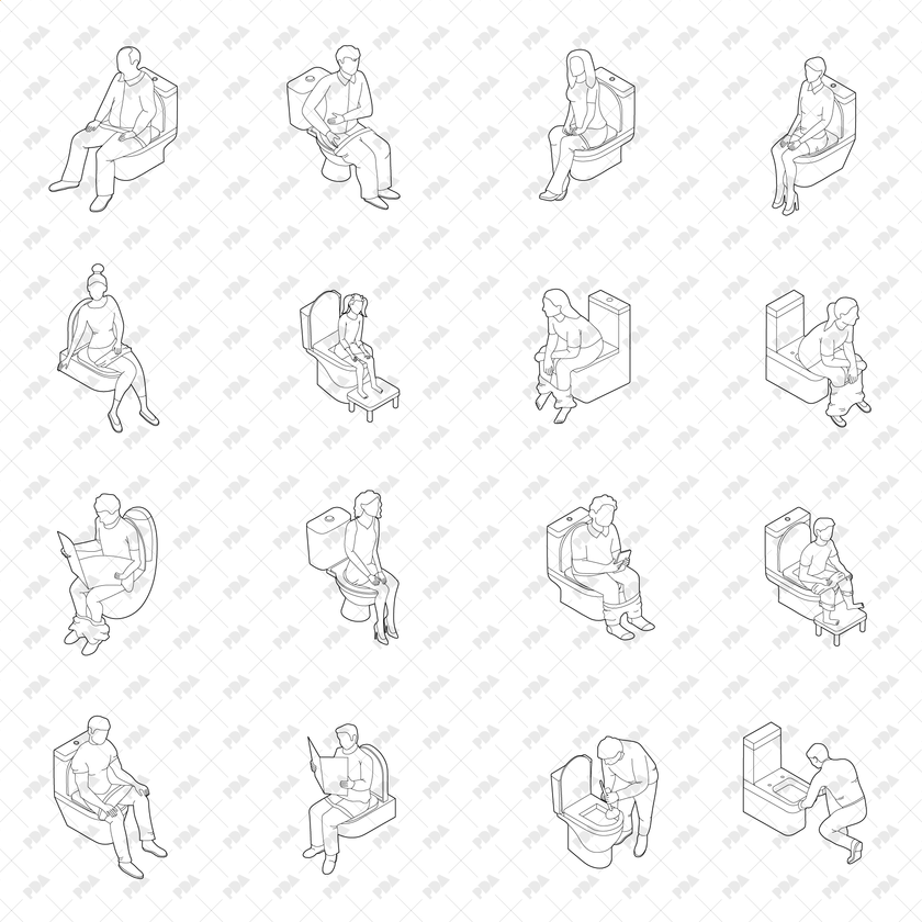 Vector Isometric Sets & Architectural Resources – Post Digital Architecture