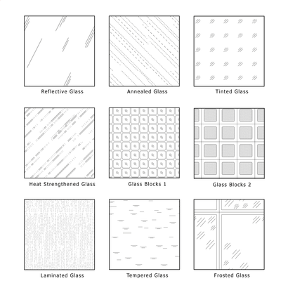 54 Architectural Symbolic Patterns for Adobe Illustrator