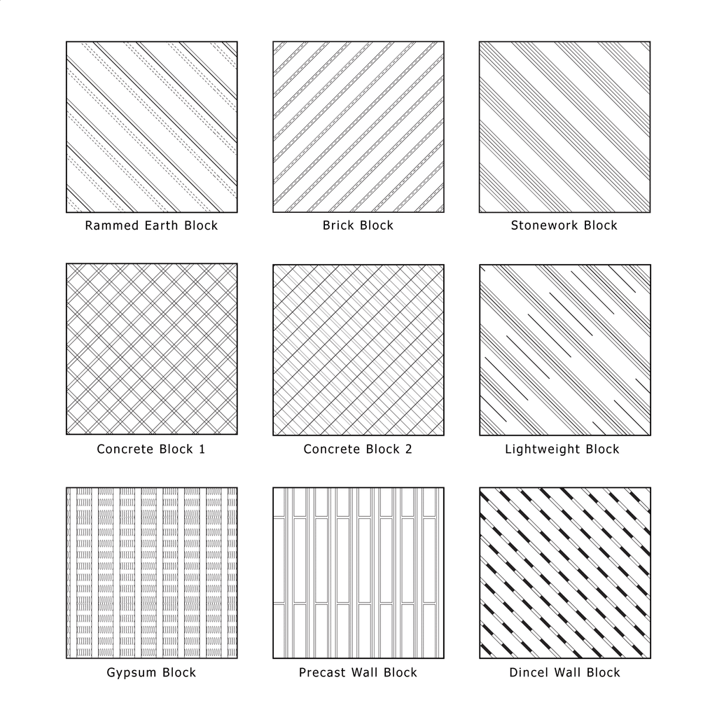 54 Architectural Symbolic Patterns for Adobe Illustrator