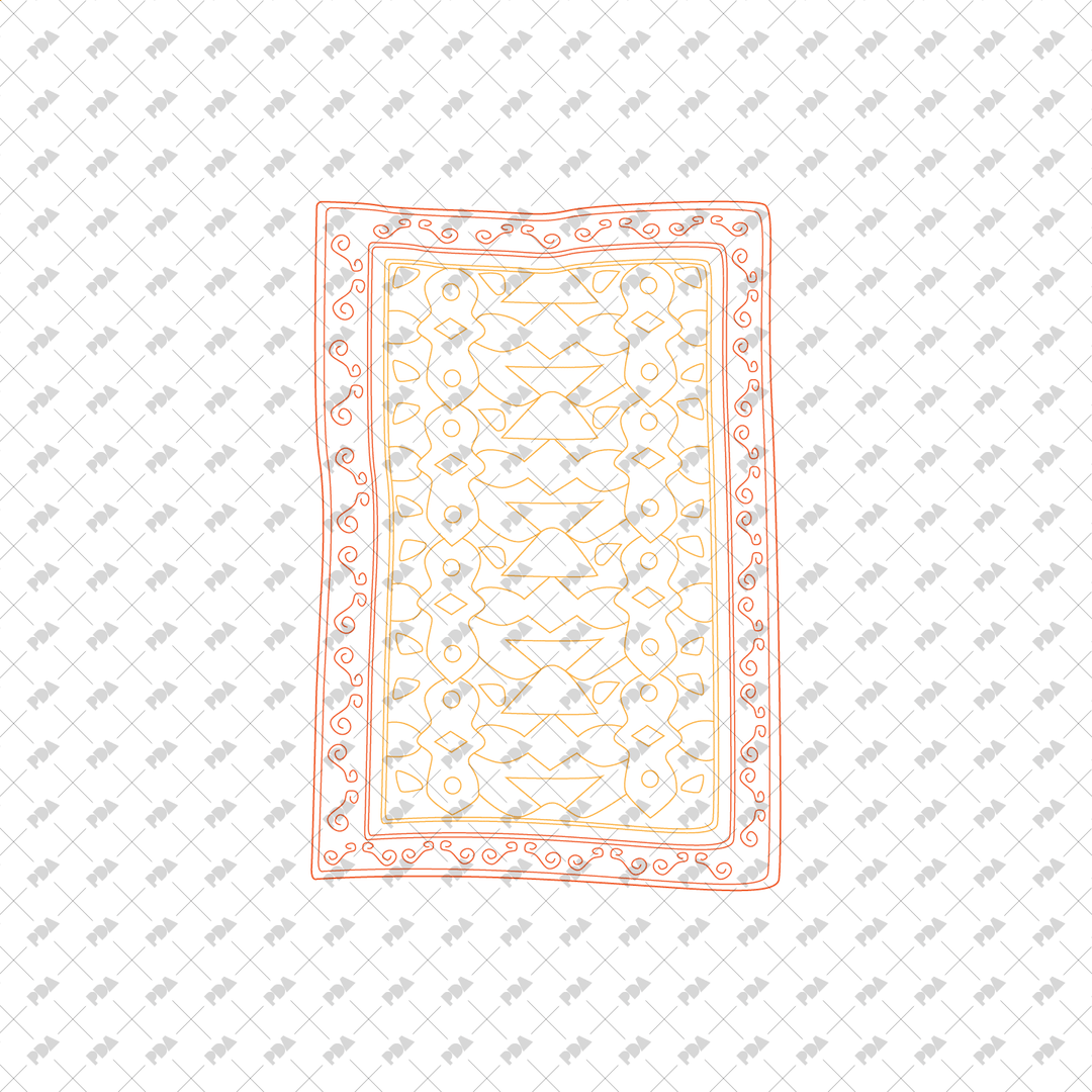 CAD, Vector, PNG Carpets and Rugs in Color and B/W