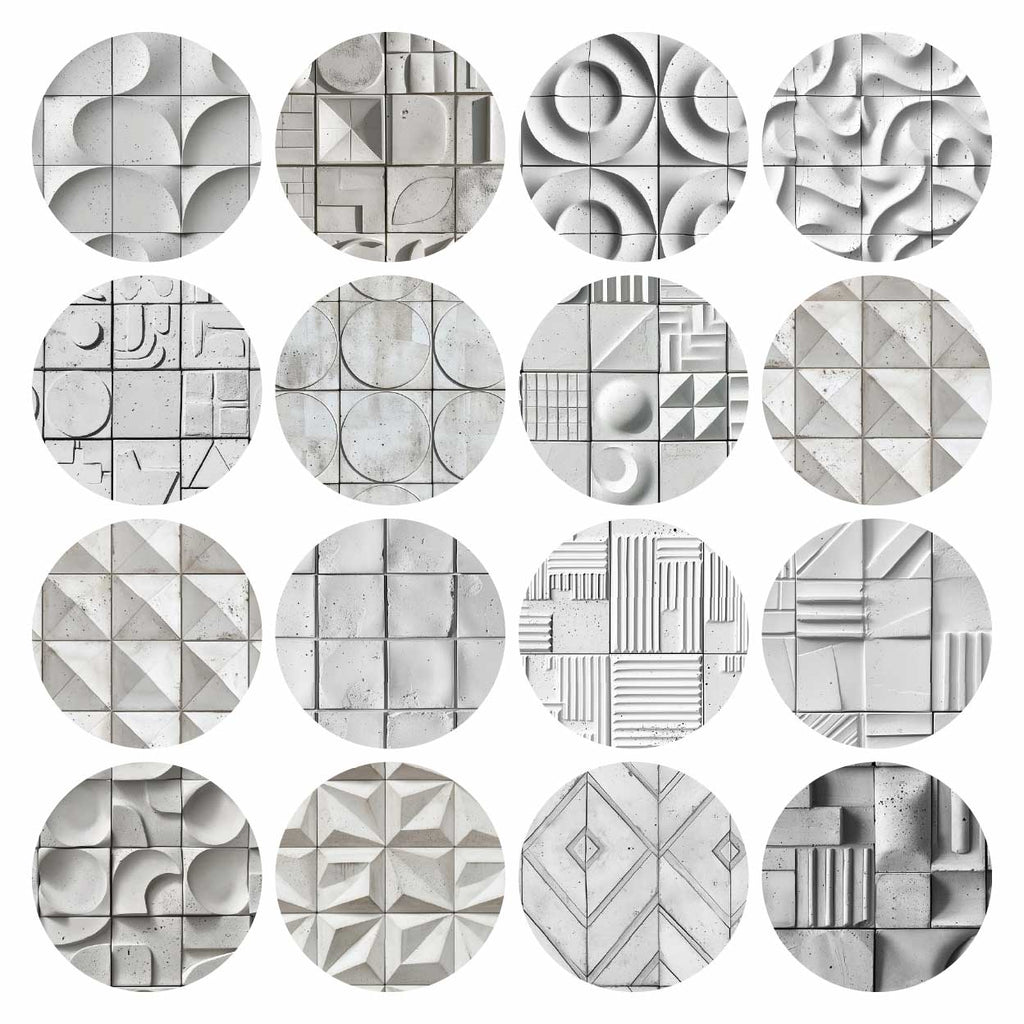 Plus de 120 textures homogènes et réalistes pour Illustrator