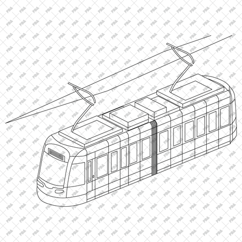 CAD, Vector, PNG Axonometric Vehicles – Post Digital Architecture
