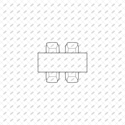 CAD, Vector, PNG Tables, Desks and Chairs in Top View