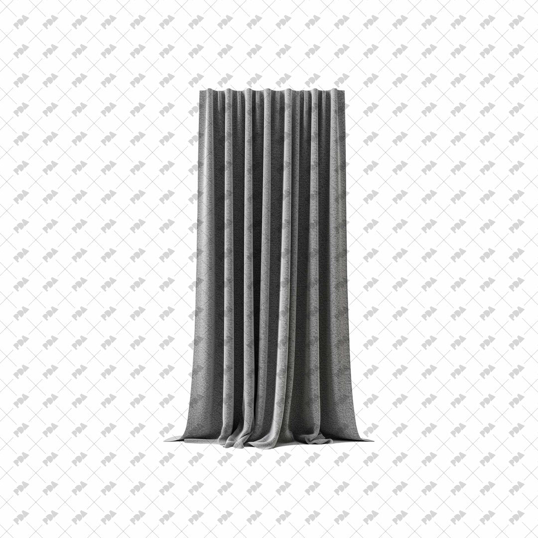 PNG Cutout Curtains for Architectural Drawings & Collages