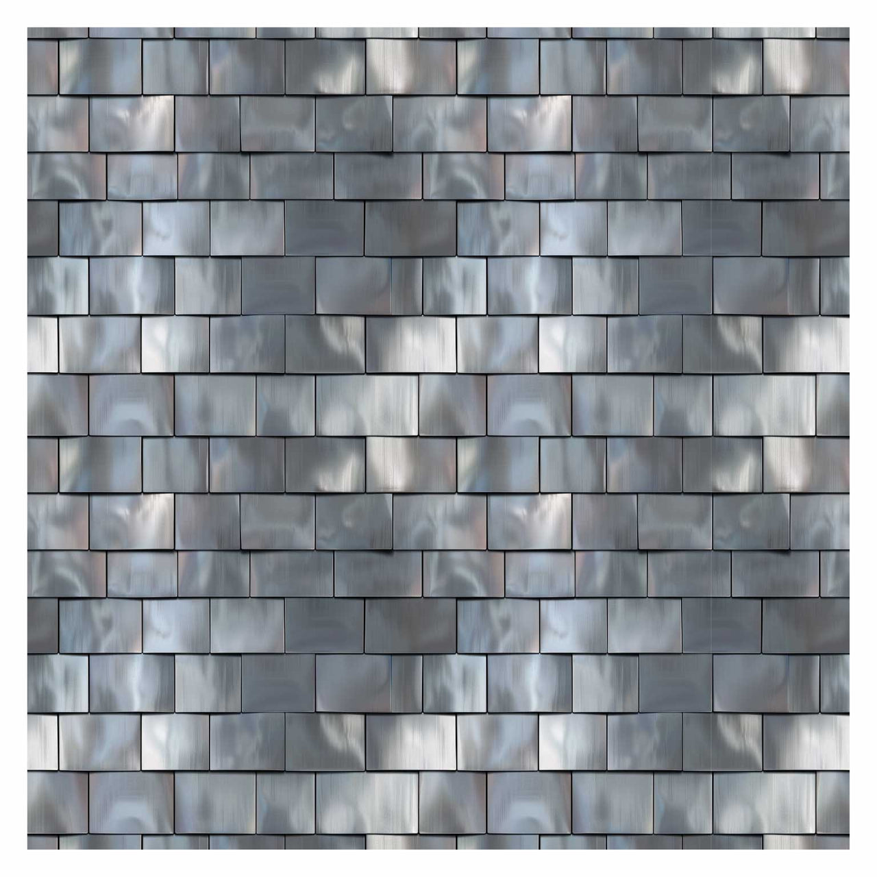 Photoshop, Illustrator Pattern Library - Metal Shingles