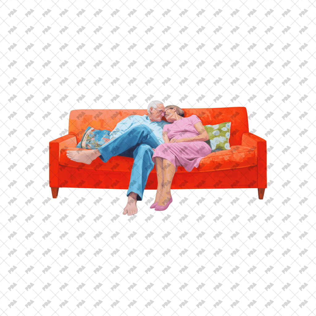 PNG Post Digital Collage Lovers Set