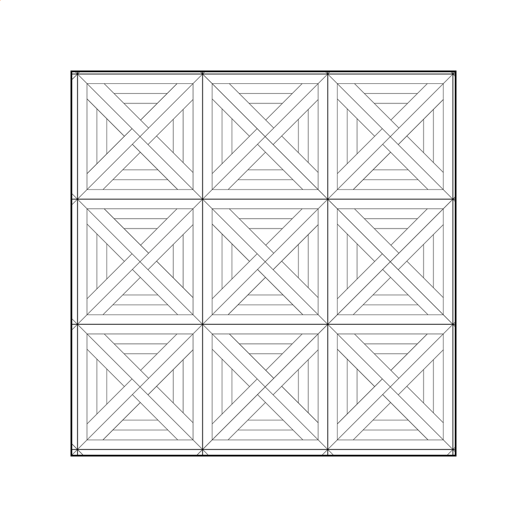 Illustrator Pattern Library - Parquet Flooring