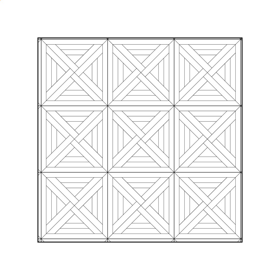 Illustrator Pattern Library - Parquet Flooring