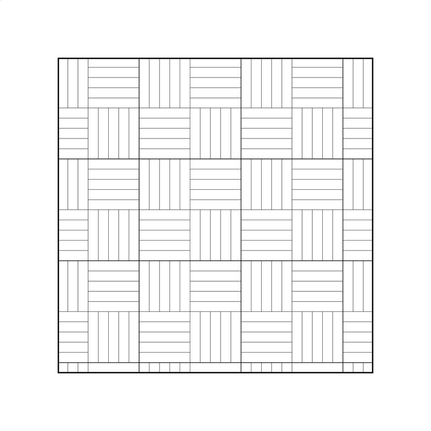 Illustrator Pattern Library - Parquet Flooring