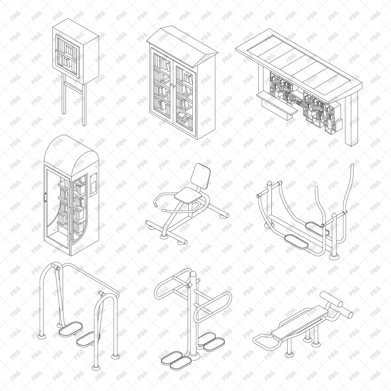 CAD, Vector Isometric Multi-Pack