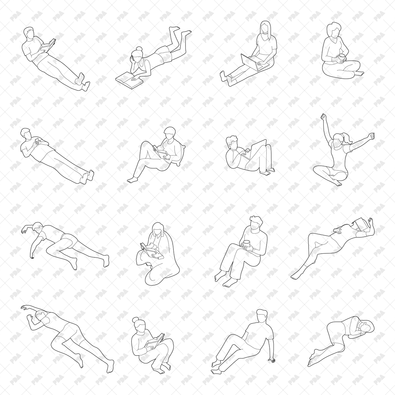 Free Sets for Architectural Plans, Collages and Renderings – Post ...