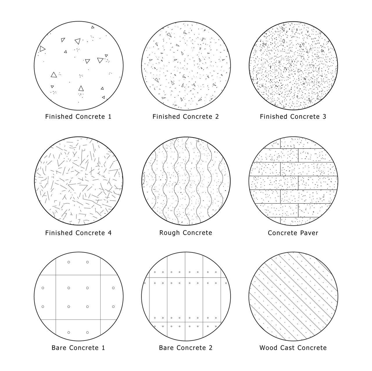 Illustrator Pattern Library - Concrete Patterns
