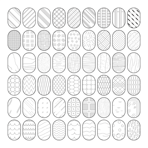 Illustrator Pattern Library - Architectural Materials Multi-Pack 4 | Post Digital Architecture