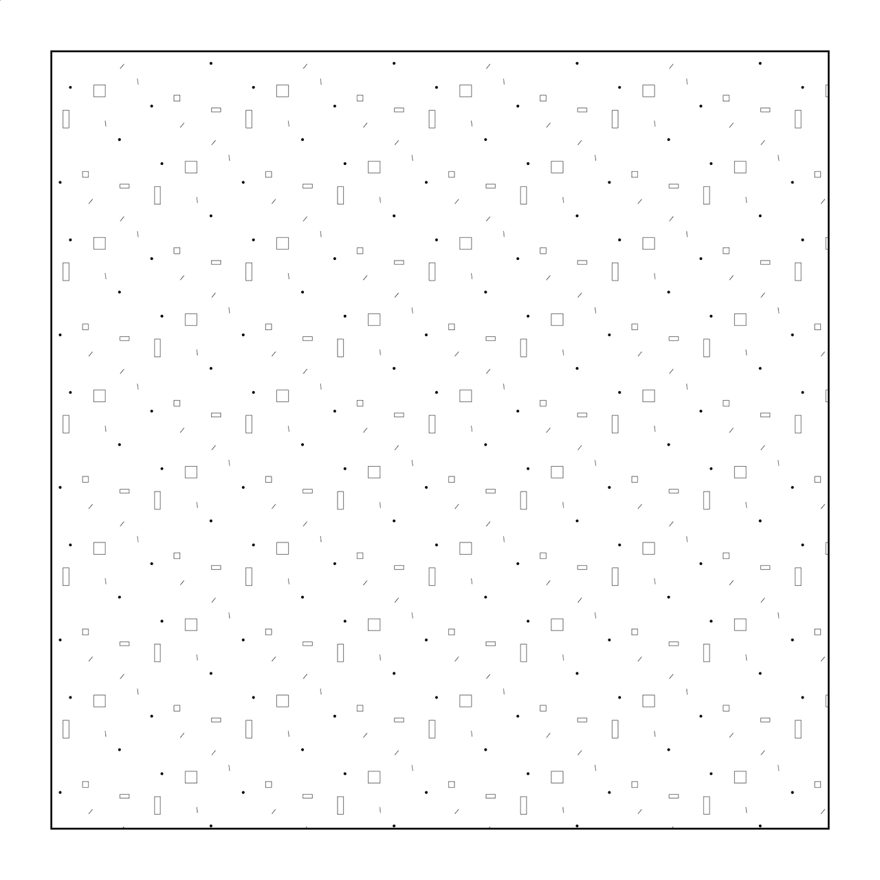 Illustrator Pattern Library - Wall Cross Section Patterns 2