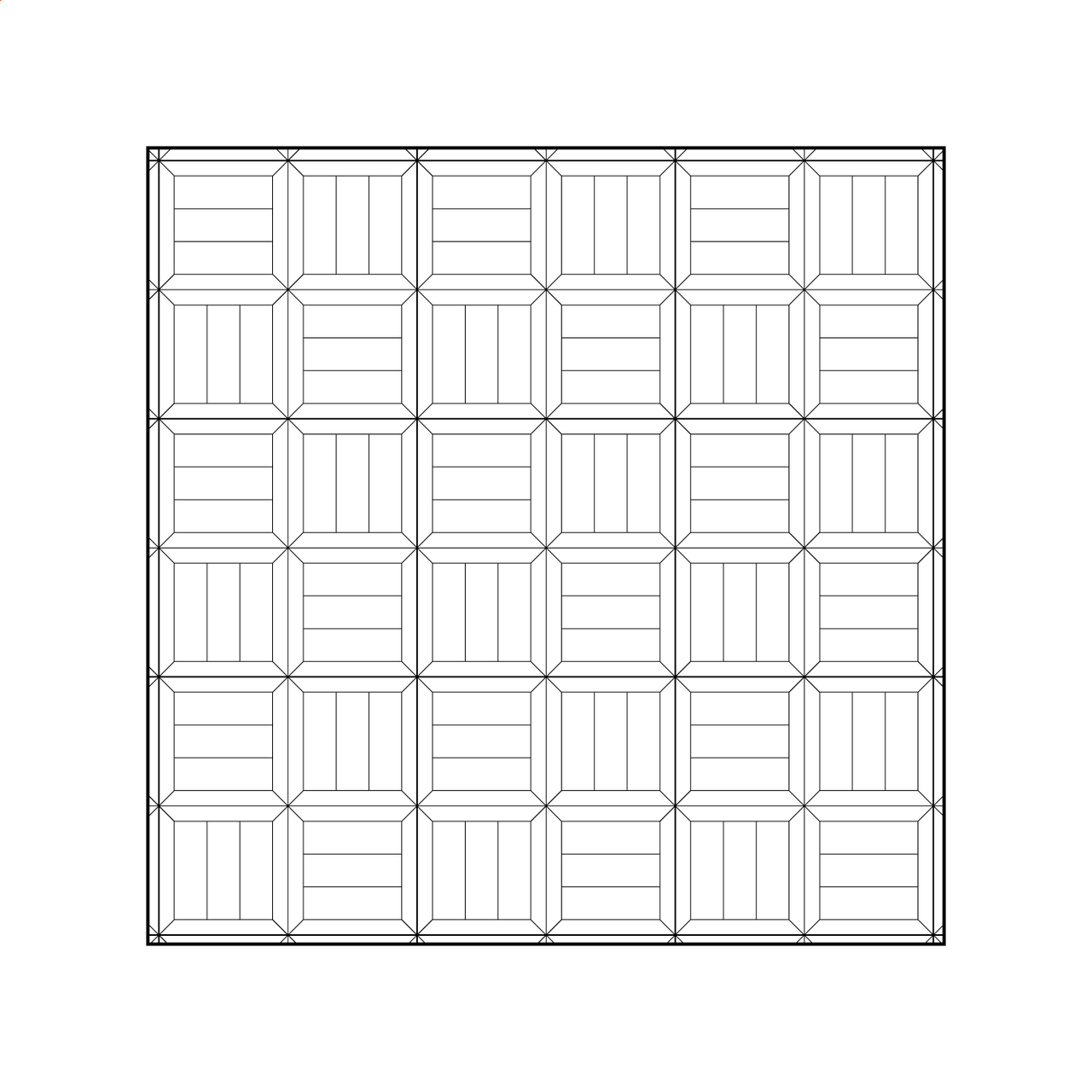 Illustrator Pattern Library - Parquet Flooring