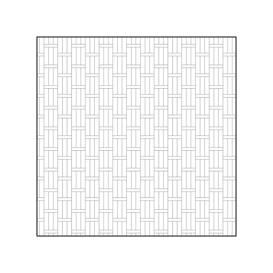 Illustrator Pattern Library - Parquet Flooring