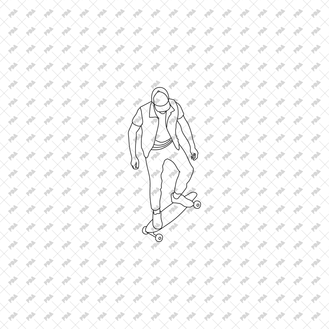 CAD, Vector Isometric People Set