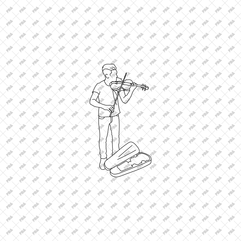 CAD, Vector Isometric People Set