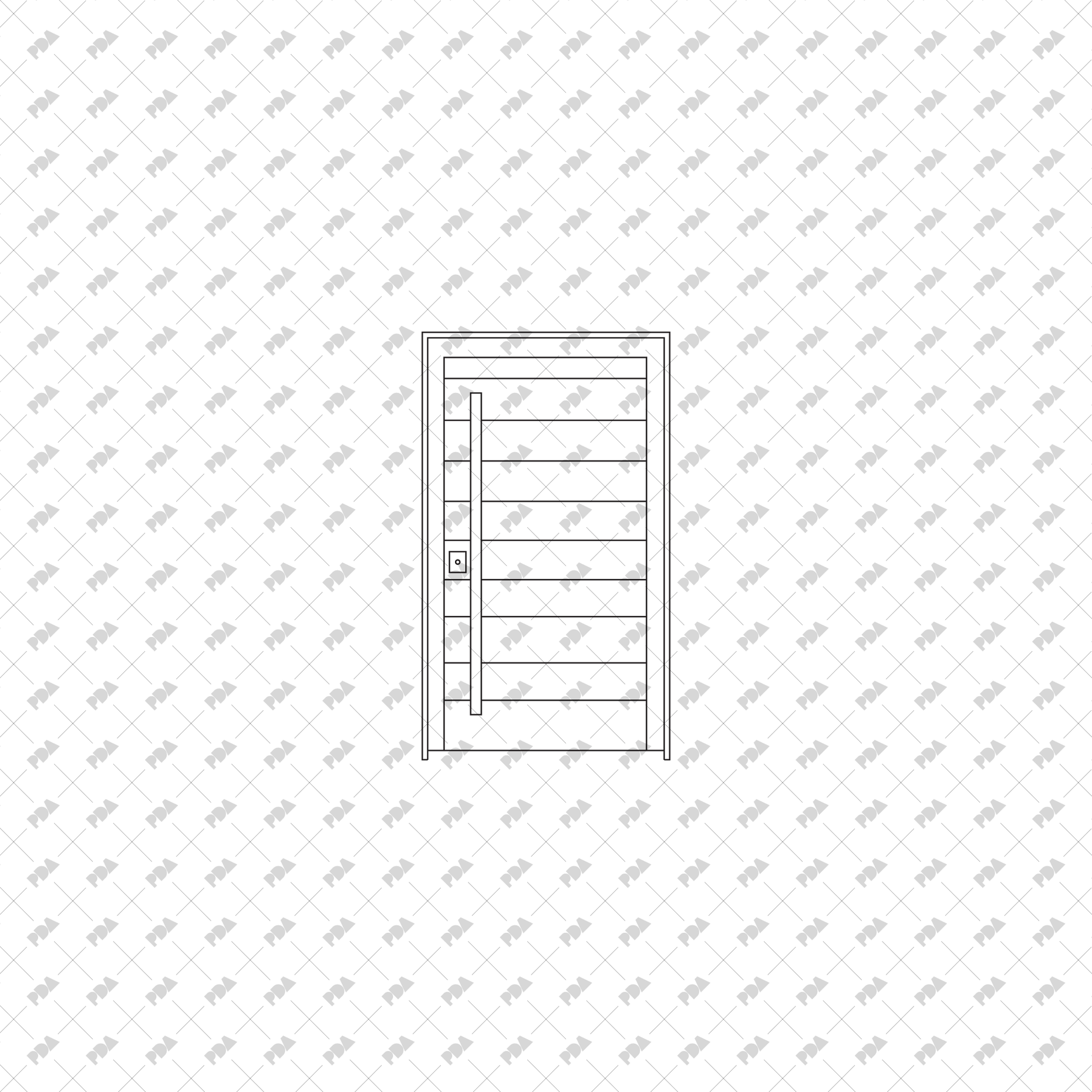 CAD Vector Doors Set for Architectural Drawings – Post Digital Architecture