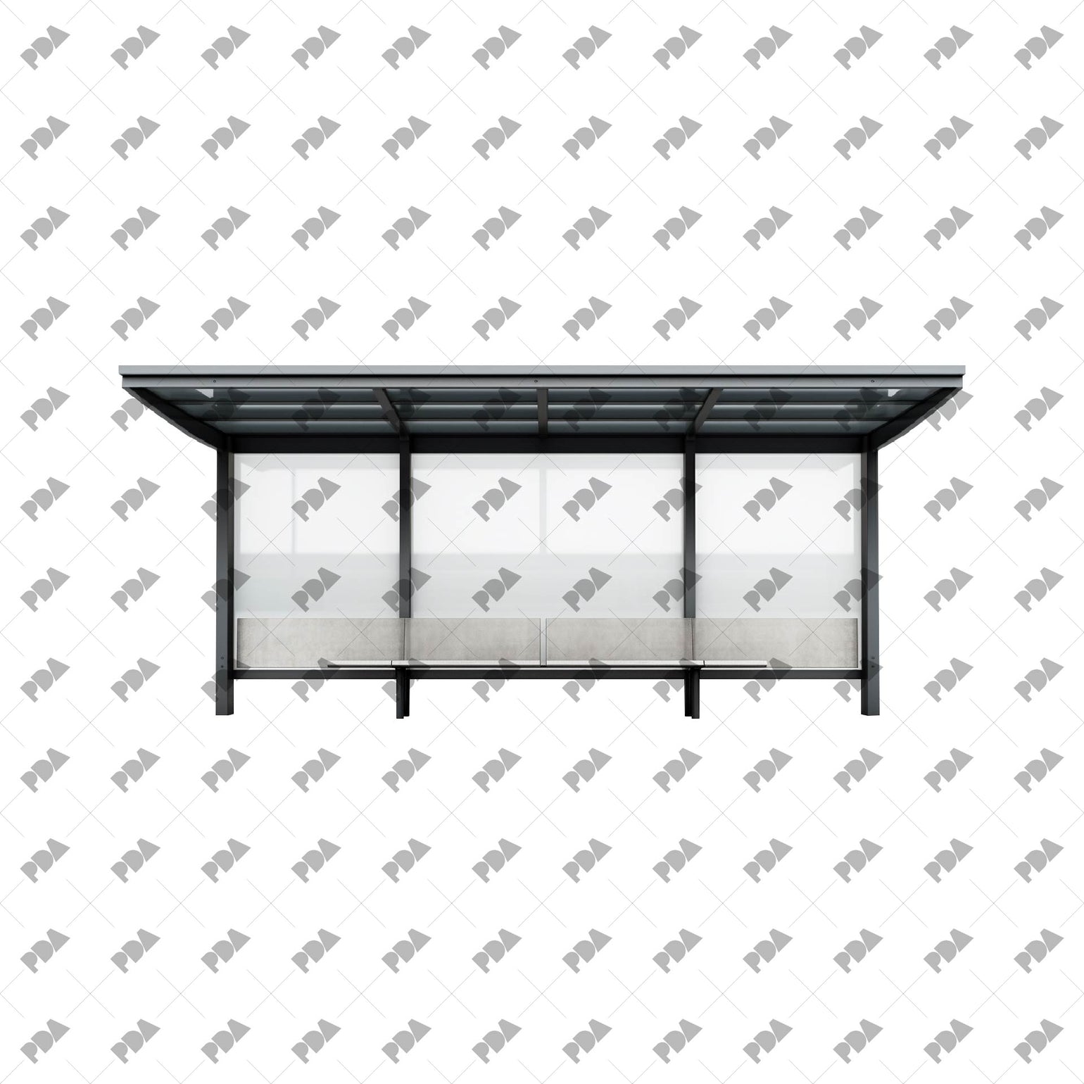 Cutout Bus Stops for Architectural Collages – Post Digital Architecture