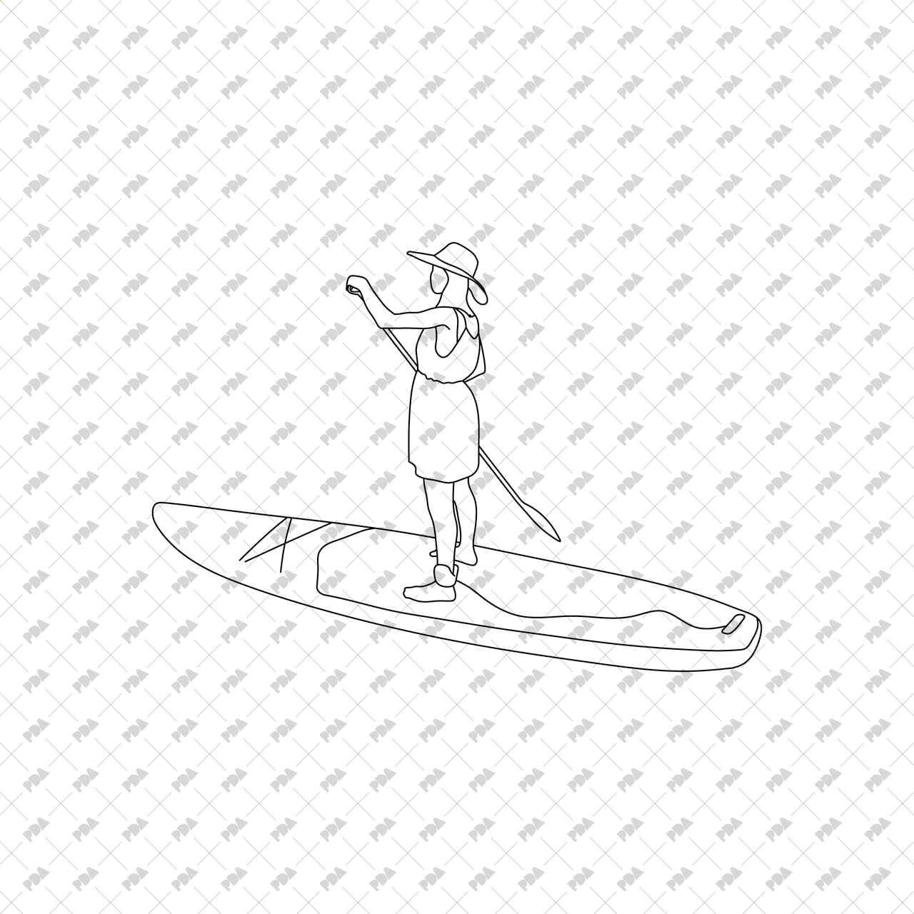 CAD, Vector Isometric People Set