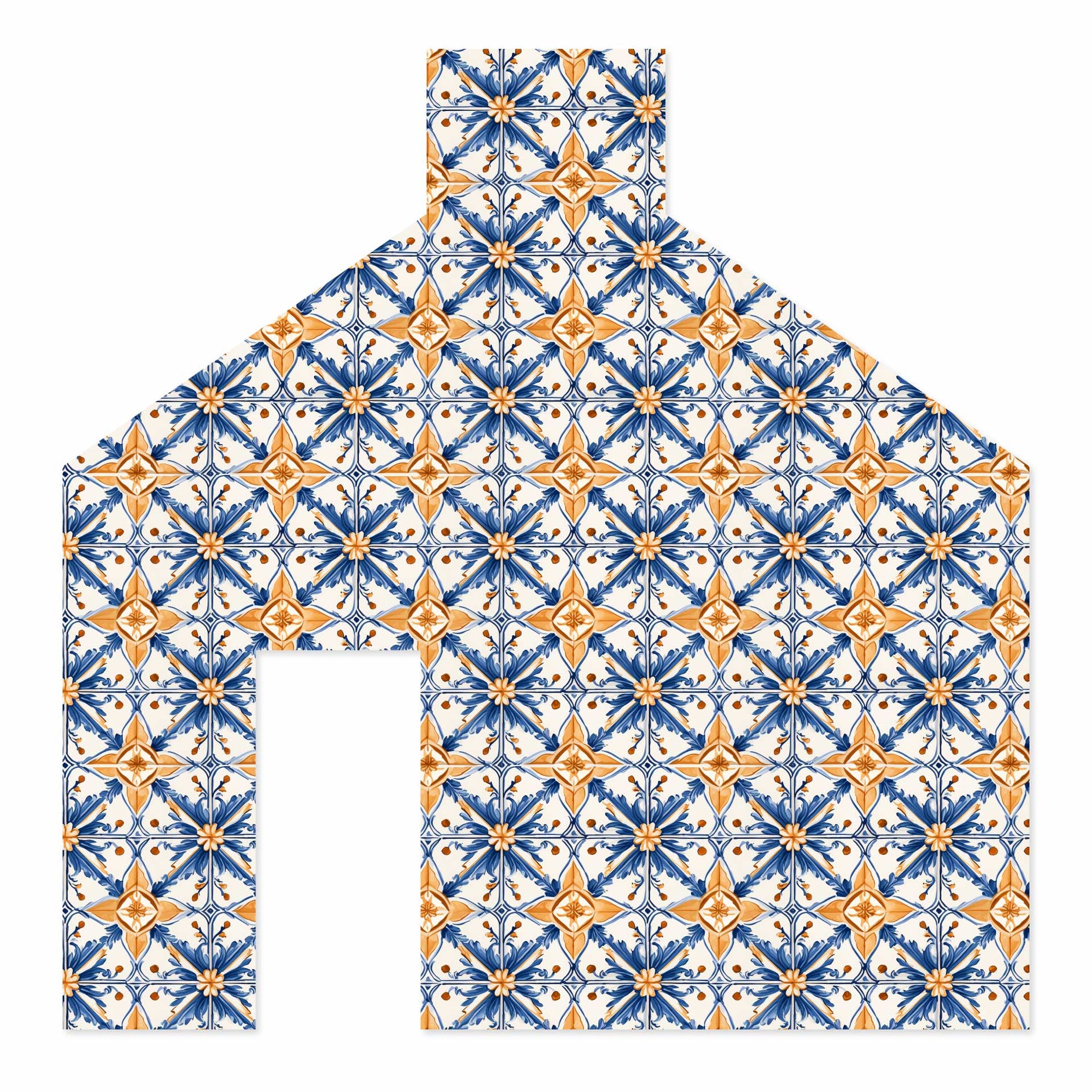 Seamless Azulejo Tile Patterns for Illustrator Designs