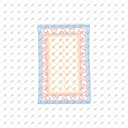 CAD, Vector, PNG Carpets and Rugs in Color and B/W