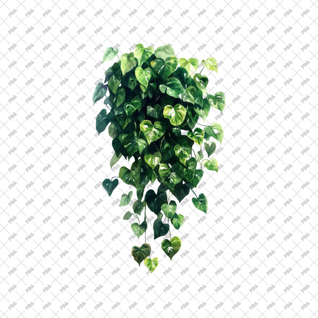 Watercolor Plants for Architectural Drawings