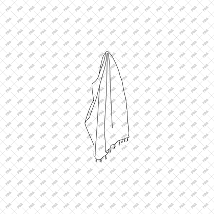 CAD Vector Towels for Architectural Drawings