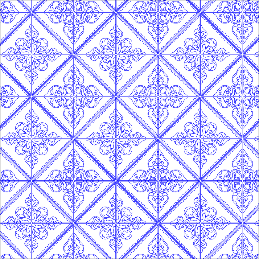 Azulejo Tile Patterns for Adobe Illustrator