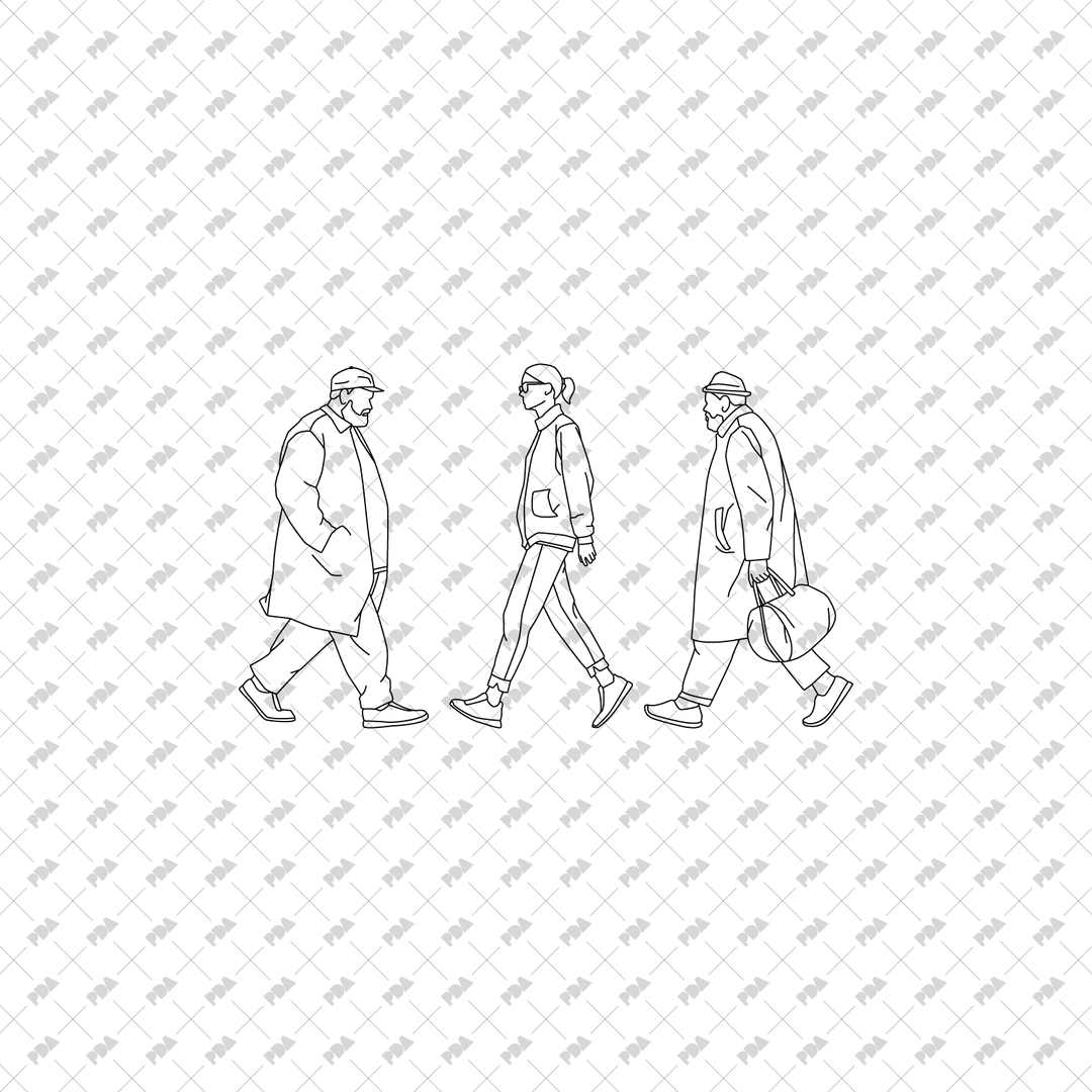CAD, Vector Hand Drawn Characters Multi-Pack