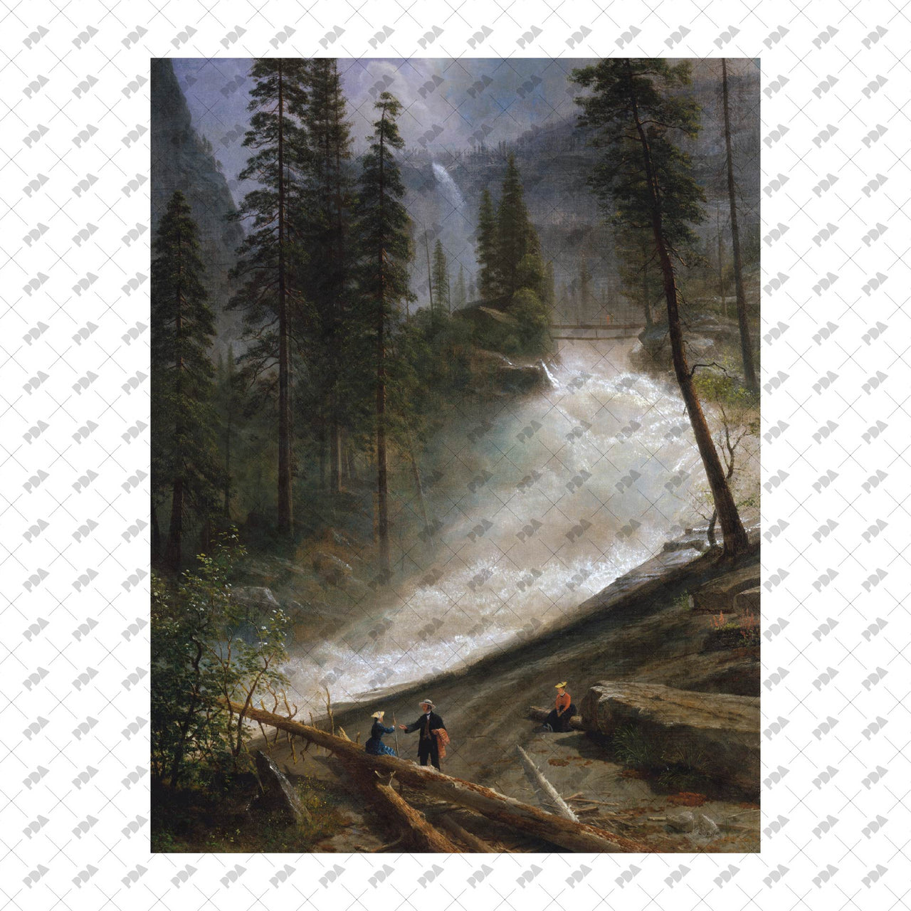 Waterfall Backgrounds Set (High Resolution)