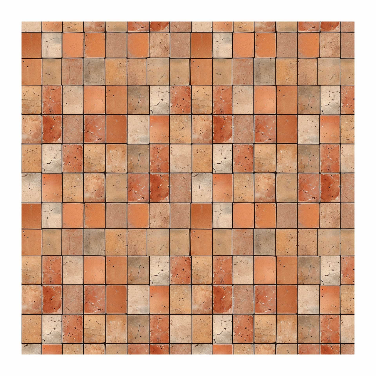 Seamless Terracotta Tile Patterns for Illustrator Designs