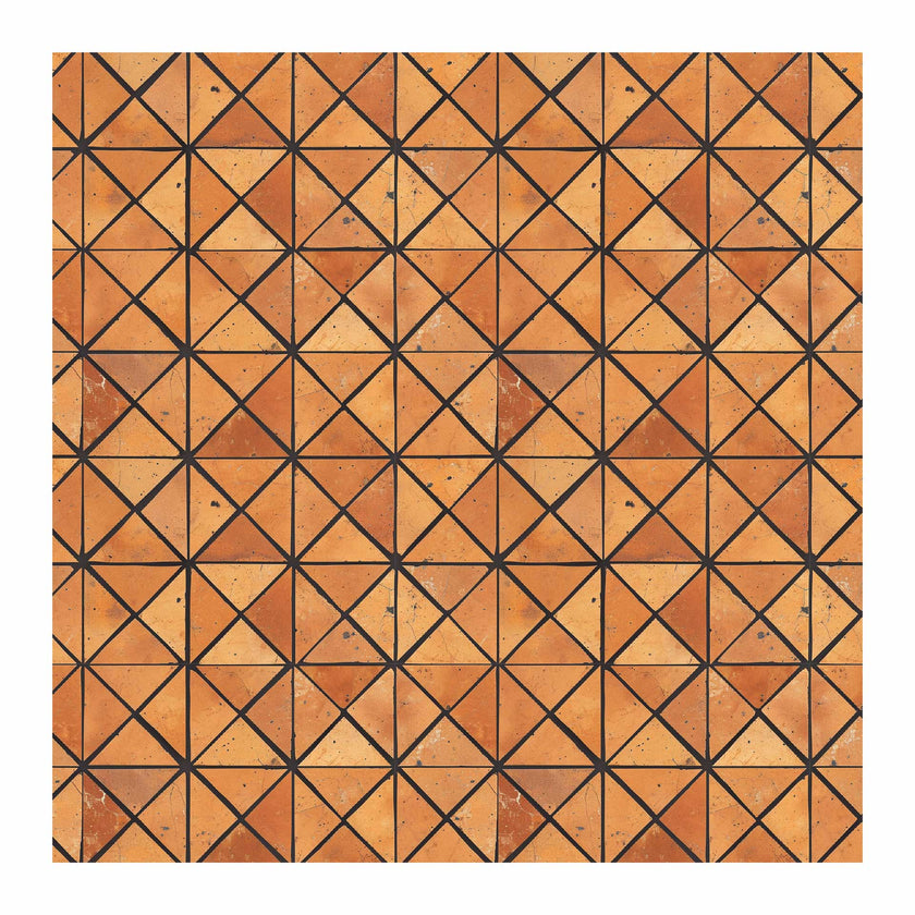 Seamless Terracotta Tile Patterns for Illustrator Designs