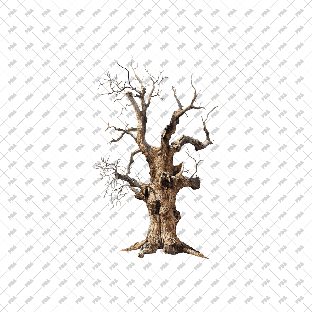 PNG Watercolor Dead Trees for Architectural Drawings