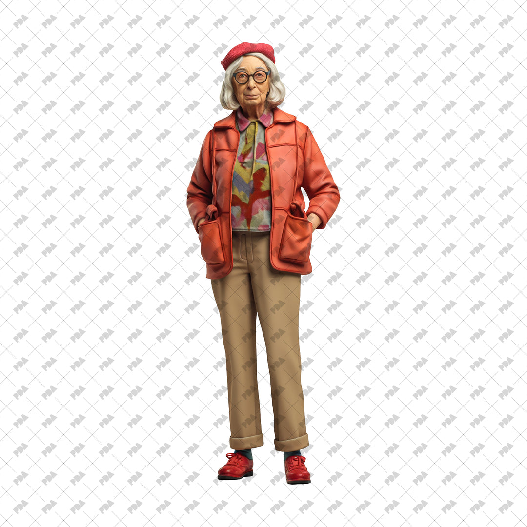 PNG Colorful Characters Set | Post Digital Architecture