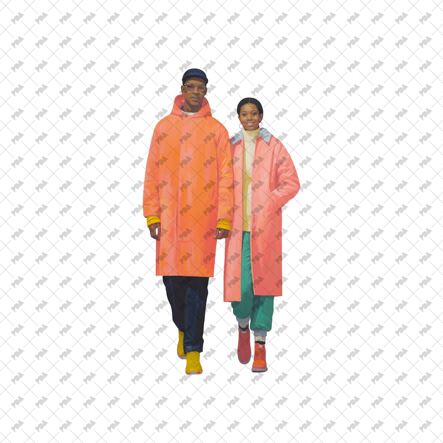 PNG Post Digital Collage Winter Duos Set | Post Digital Architecture