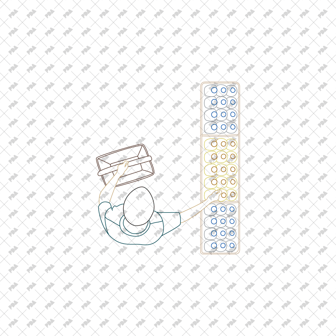 CAD, Vector, PNG Supermarket Items – Top View in Color & B/W