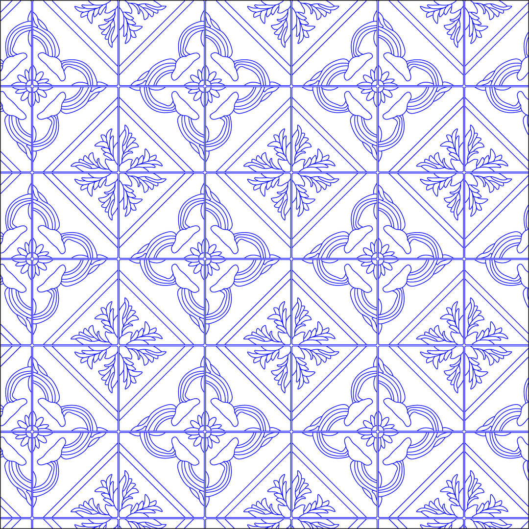 Azulejo Tile Patterns for Adobe Illustrator