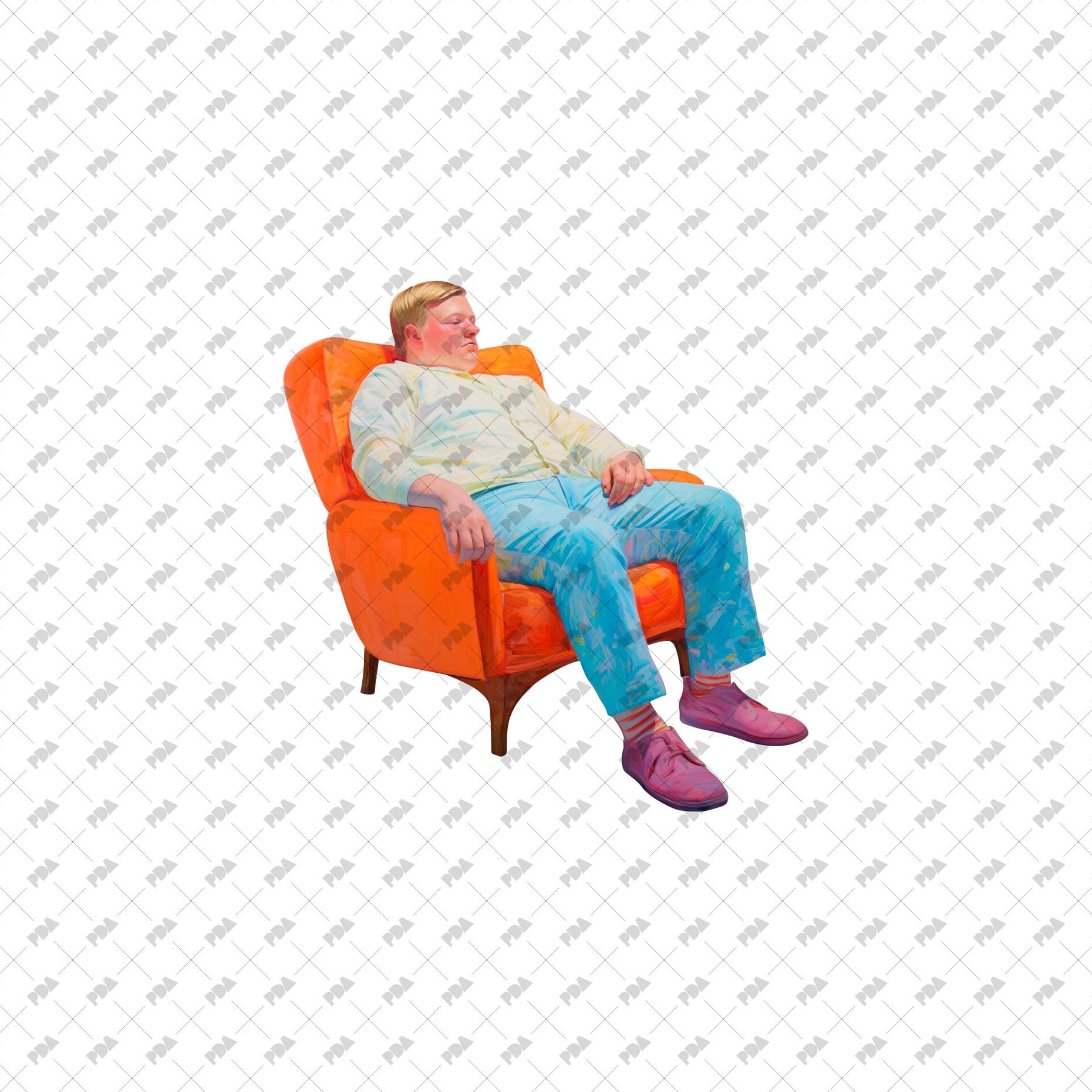 PNG Post Digital Collage Characters