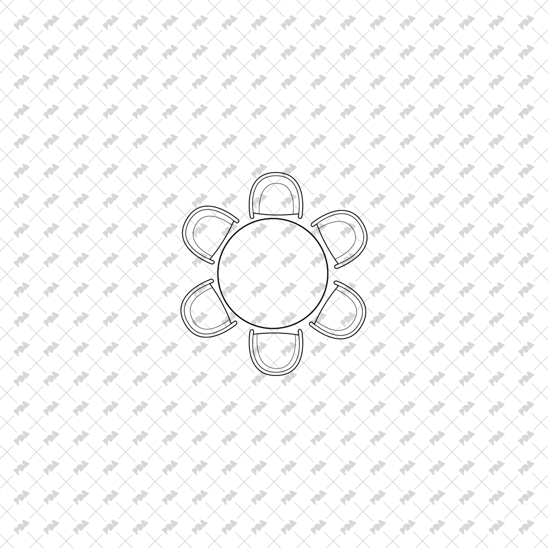 CAD, Vector, PNG Tables, Desks and Chairs in Top View