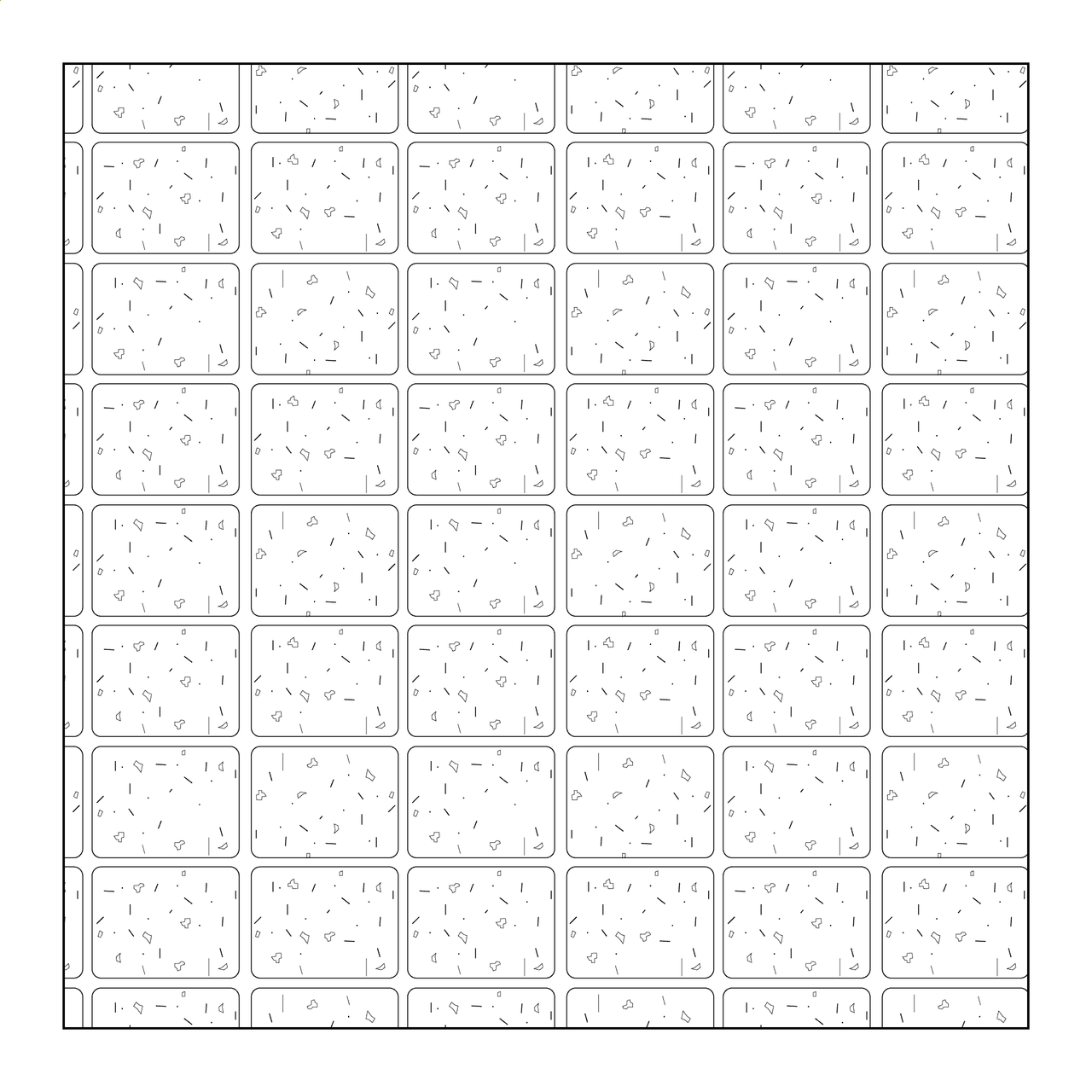 Illustrator Pattern Library - Wall Cross Section Patterns 2