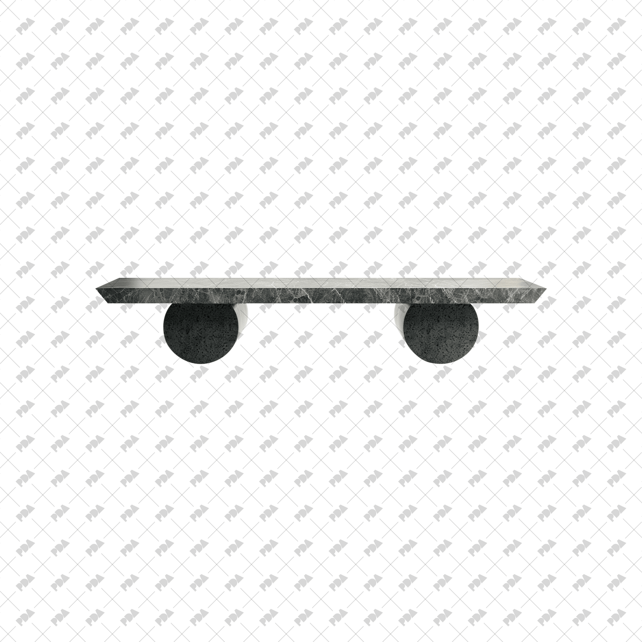 PNG Modern Benches for Architectural Drawings
